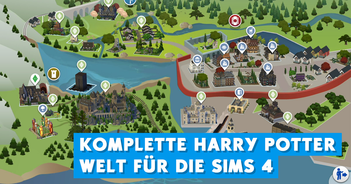 Community-Team setzt Harry Potter-Welt für Die Sims 4 um - SimTimes