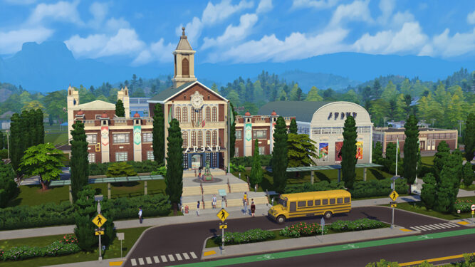 Galerie Spotlight: 5 Highschools für deine Sims-Teenager - SimTimes