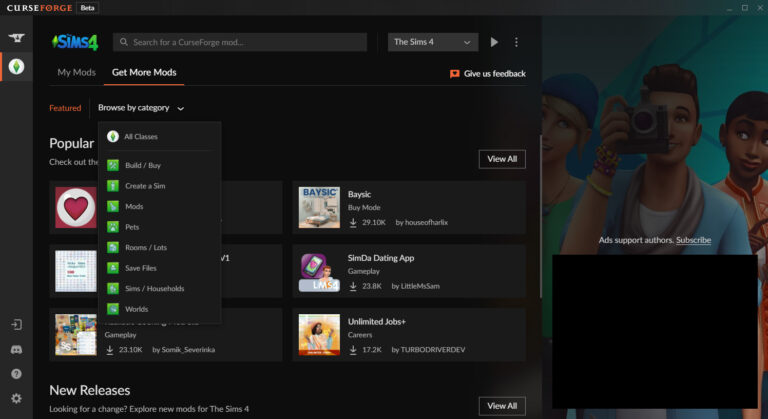 CurseForge Mod Manager für Die Sims 4: Alle Fragen und Antworten - SimTimes